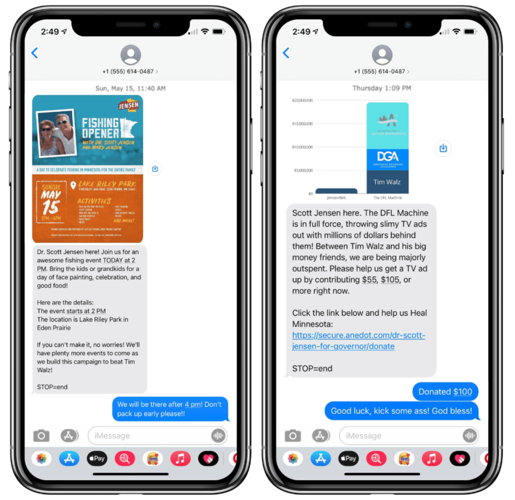 How Nativ3 Mobilized for Dr. Scott Jensen's Victory with P2P Texting